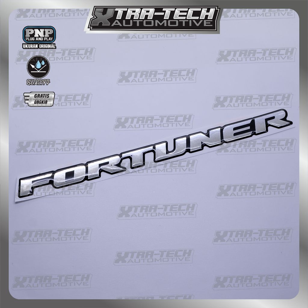 Jual Emblem toyota fortuner / emblem timbul toyota fortuner / emblem ...