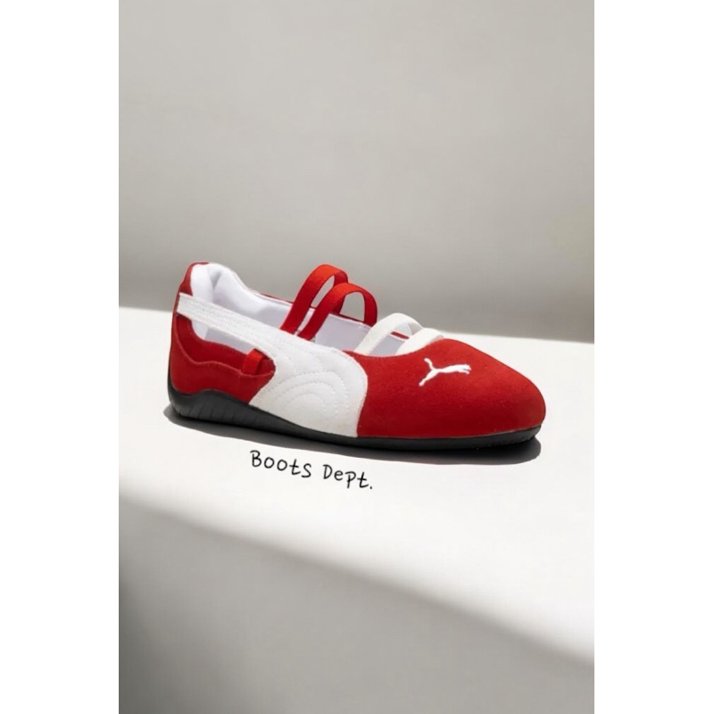 Jual Puma SpeedCat Ballet Red White ( 100%authentic ) | Shopee Indonesia