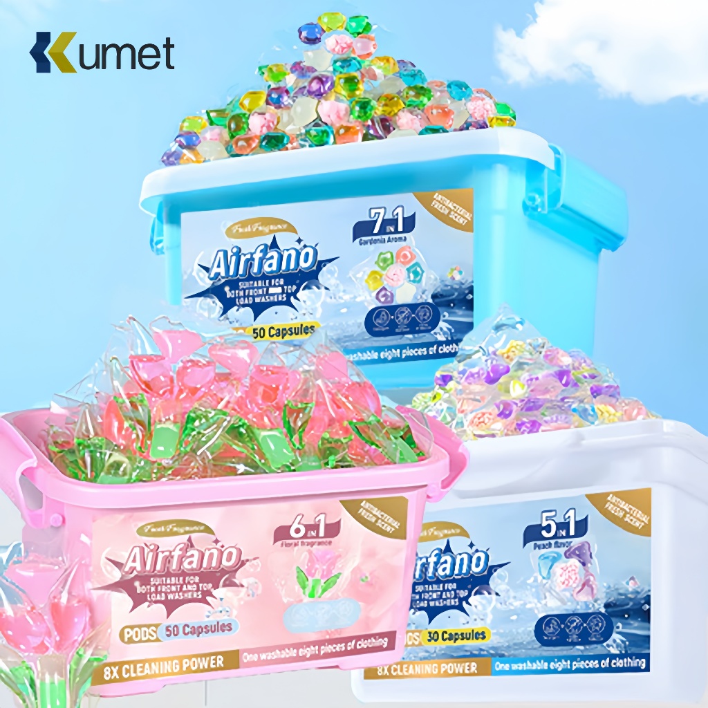 Jual 【COD】Laugend Laundry Pod 7-in-1 dengan, 8x Kekuatan, Antibakteri ...