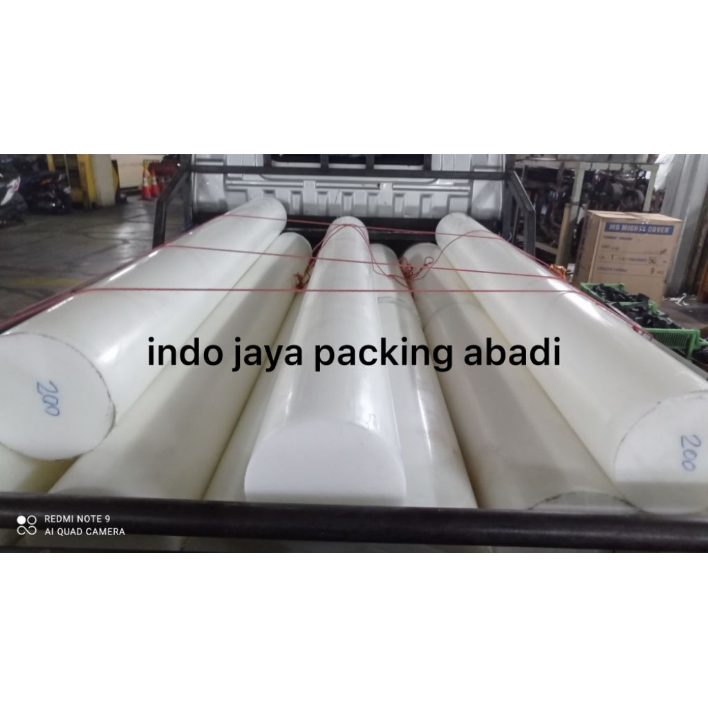 Jual pe rod putih - nylon batangan dia 100mm x 1m | Shopee Indonesia