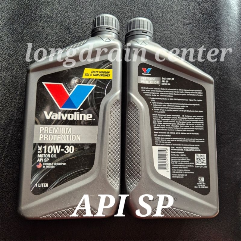 Jual OLI VALVOLINE PREMIUM PROTECTION 10W30 API SP KEMASAN 1 LITER ...