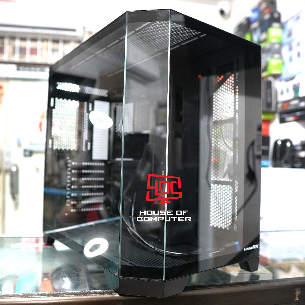 Jual CASE PC VENOM RX TITAN 3D MAX PANAROMIC ATX MID TOWER TEMPERED ...