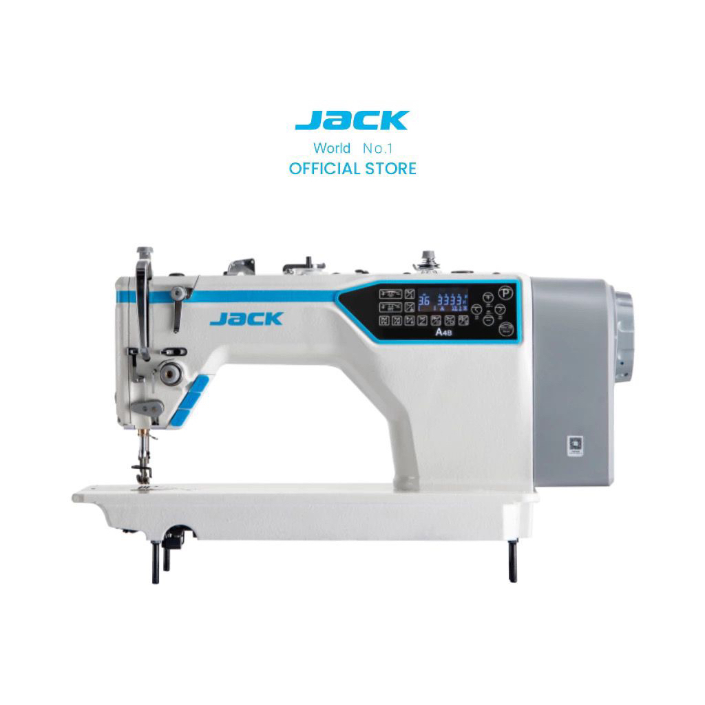 Jual JACK A4B MESIN JAHIT POTONG BENANG AUTO TRIMMER FULLSET MEJA JACK ...