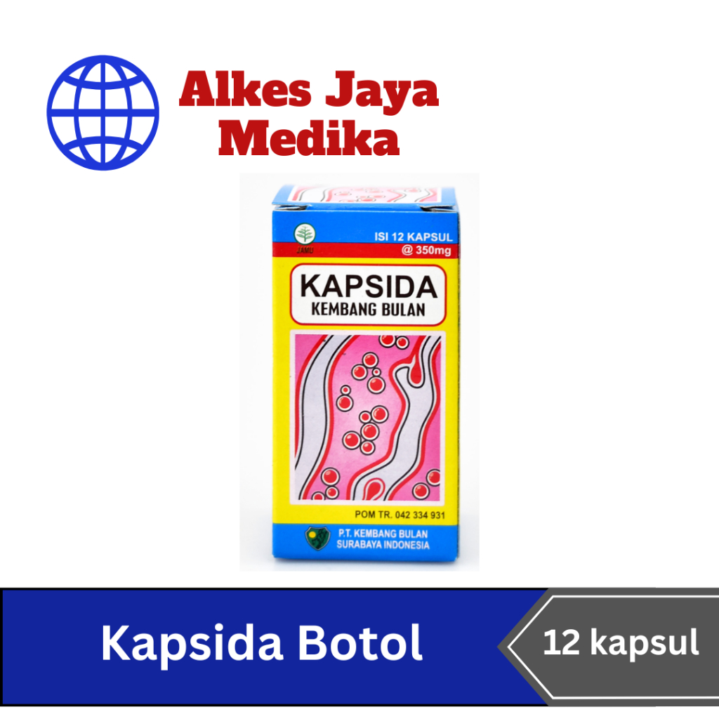 Jual Kapsida Kembang Bulan isi 12 kapsul | Shopee Indonesia