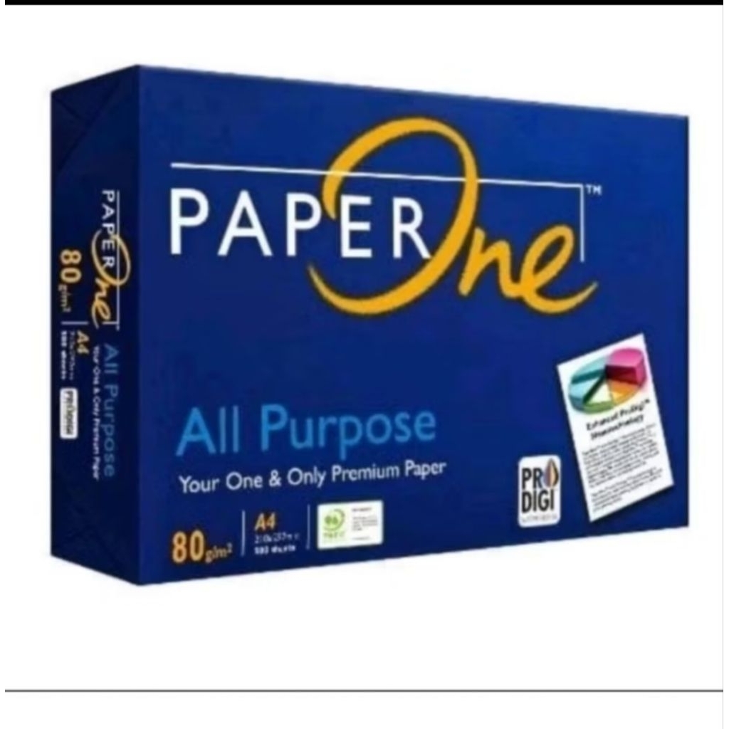 Jual HVS A4 80 GR PAPER ONE ( HARGA 1 RIM ) | Shopee Indonesia