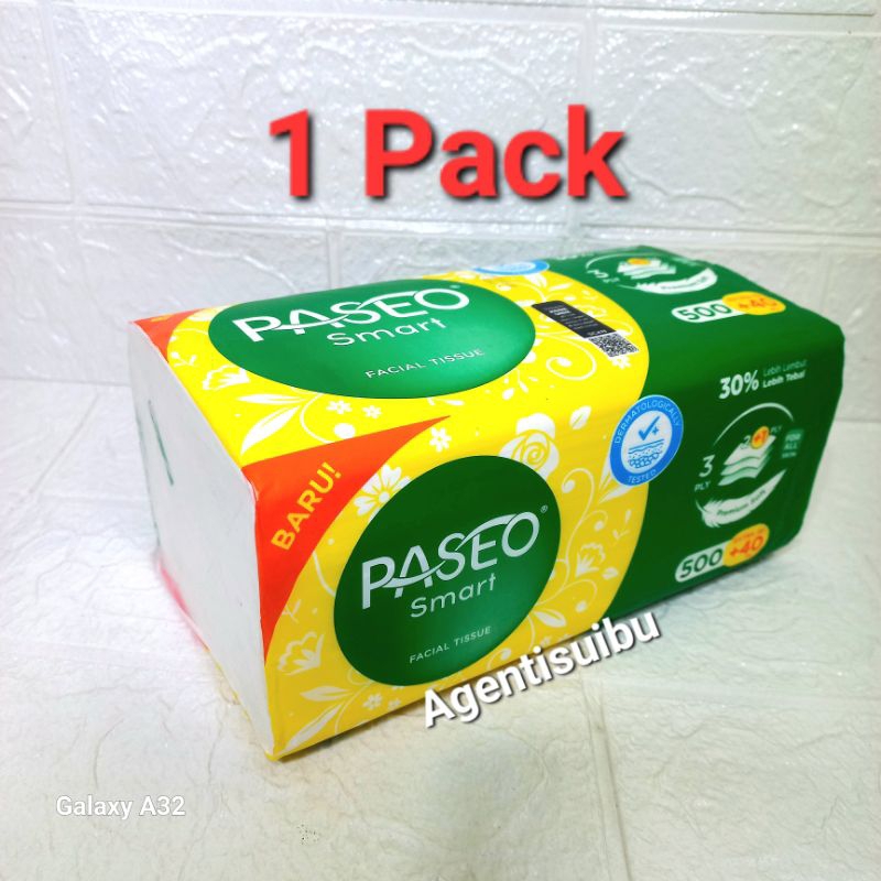 Jual Tissue Tisu Paseo Smart 500 + 40 Ply / 540 Helai 3ply ORIGINAL ...