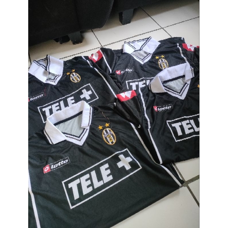 Jual Jersey Juventus retro 2000 2001 tele+ | Shopee Indonesia