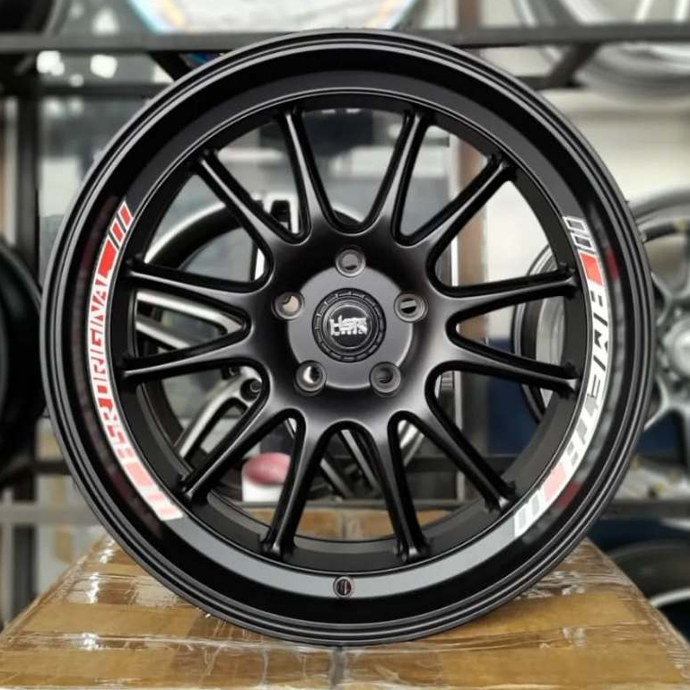 Jual Velg Original Hsr Ameth Ring 18 Lebar 9 Pcd 5X114,3 Cocok Untuk ...