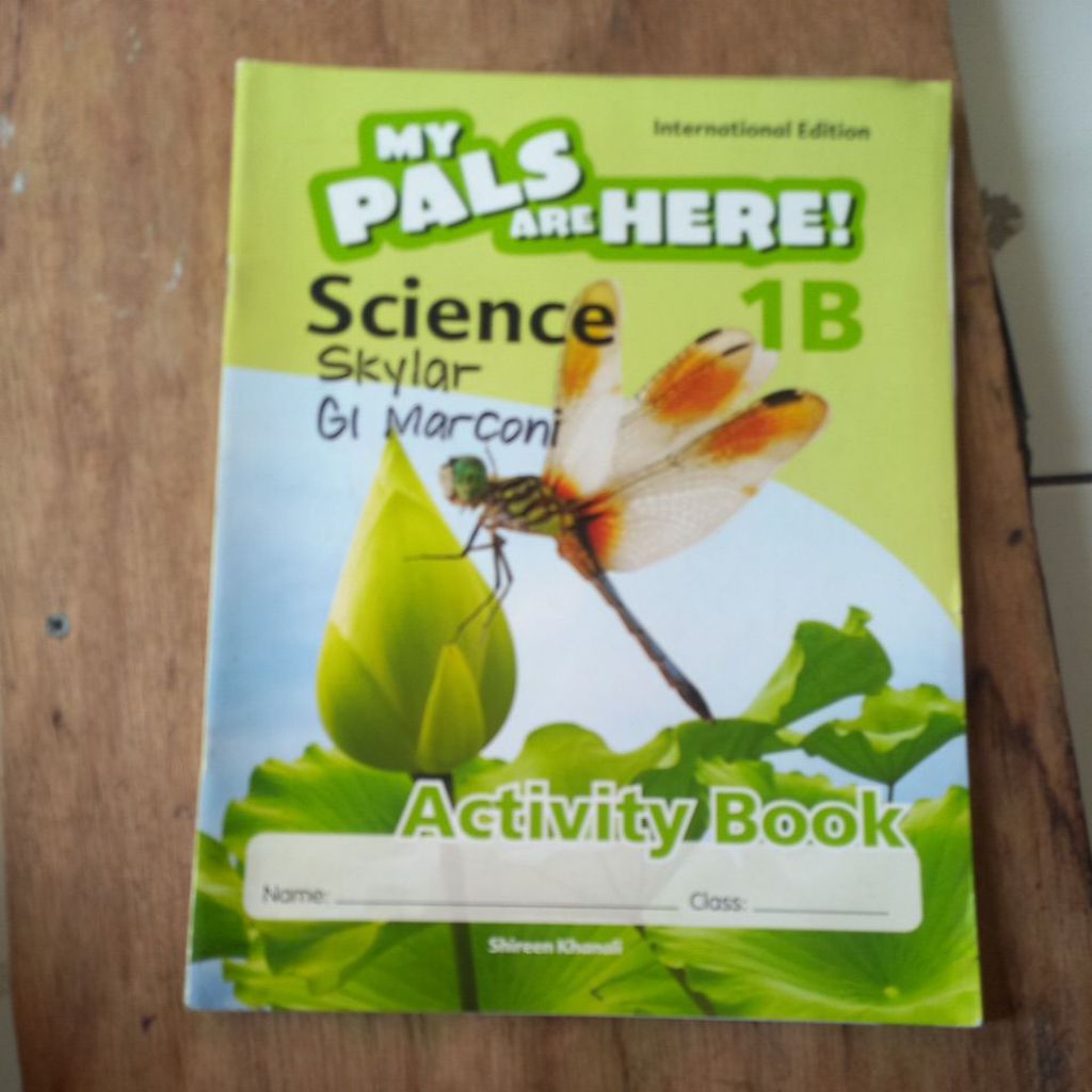 Jual MY PALS ARE HERE! SCIENCE 1B ACTIVITY BOOK | Shopee Indonesia