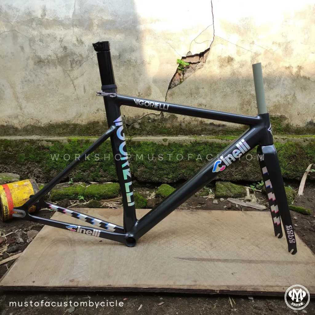 Jual Frameset Custom / Handmade Referensi CynelliVigorelli2022 Hi-ten ...