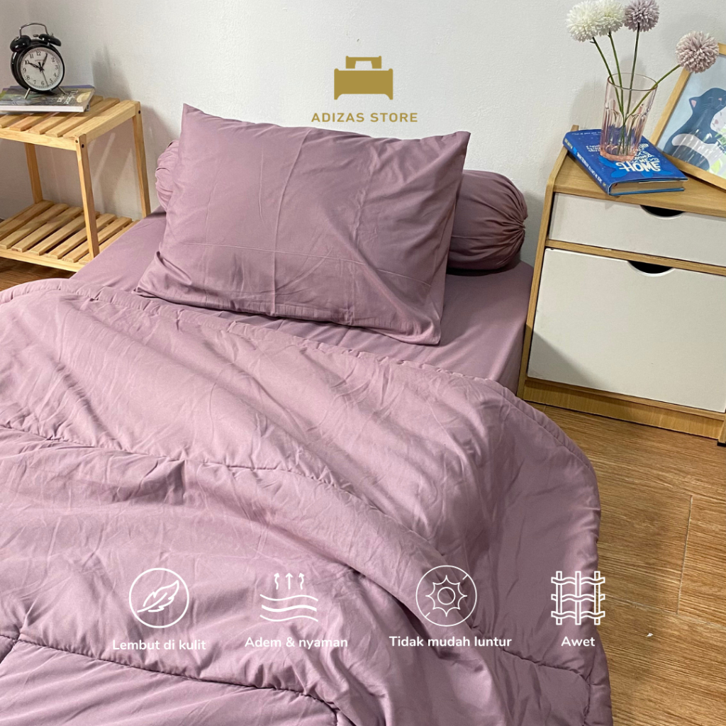 Jual Adizas Store - Bedcover Set 120x200x20 Single Minimalis | Shopee ...