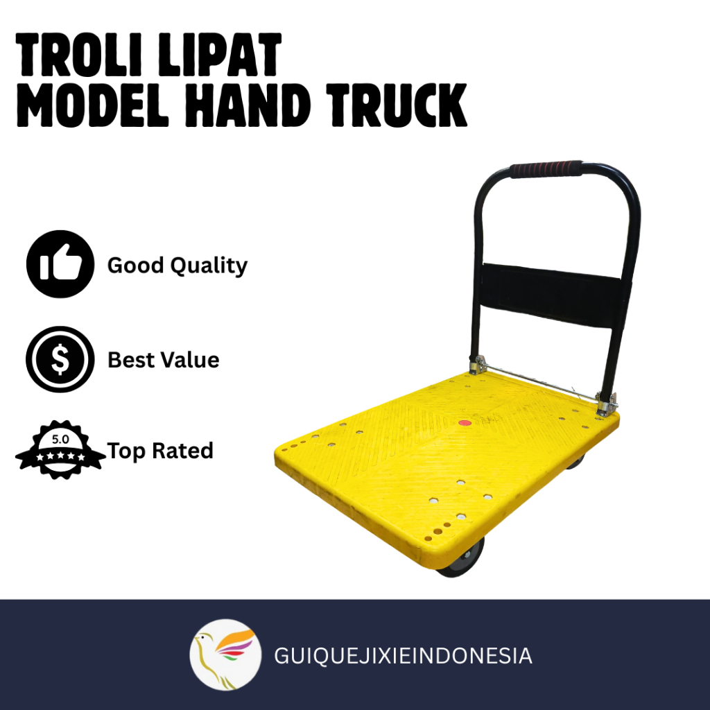 Jual Hand Truck Model Foldable Trolley / Troli Barang Lipat / Troli ...