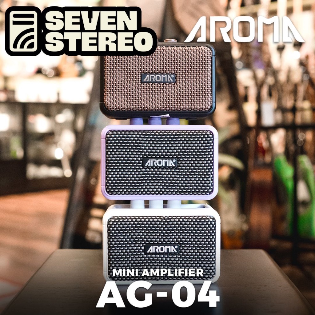 Jual AROMA AG04 AG-04 Mini Amplifier - Ampli Gitar Mini | Shopee Indonesia