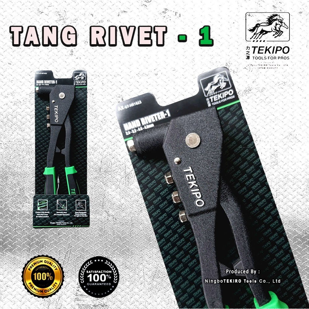 Jual !!new brand!! TANG RIVET HITAM TEKIPO / HAND RIVETER-1 HITAM ...
