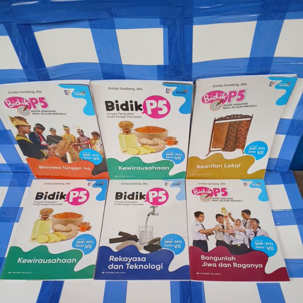 Jual Buku Paket Bidik P5 Proyek Penguatan Profil Pelajar Pancasila SMP ...