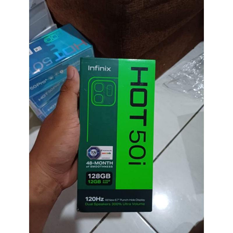 Jual Infinix Hot 50i ram 6/128gb resmi | Shopee Indonesia