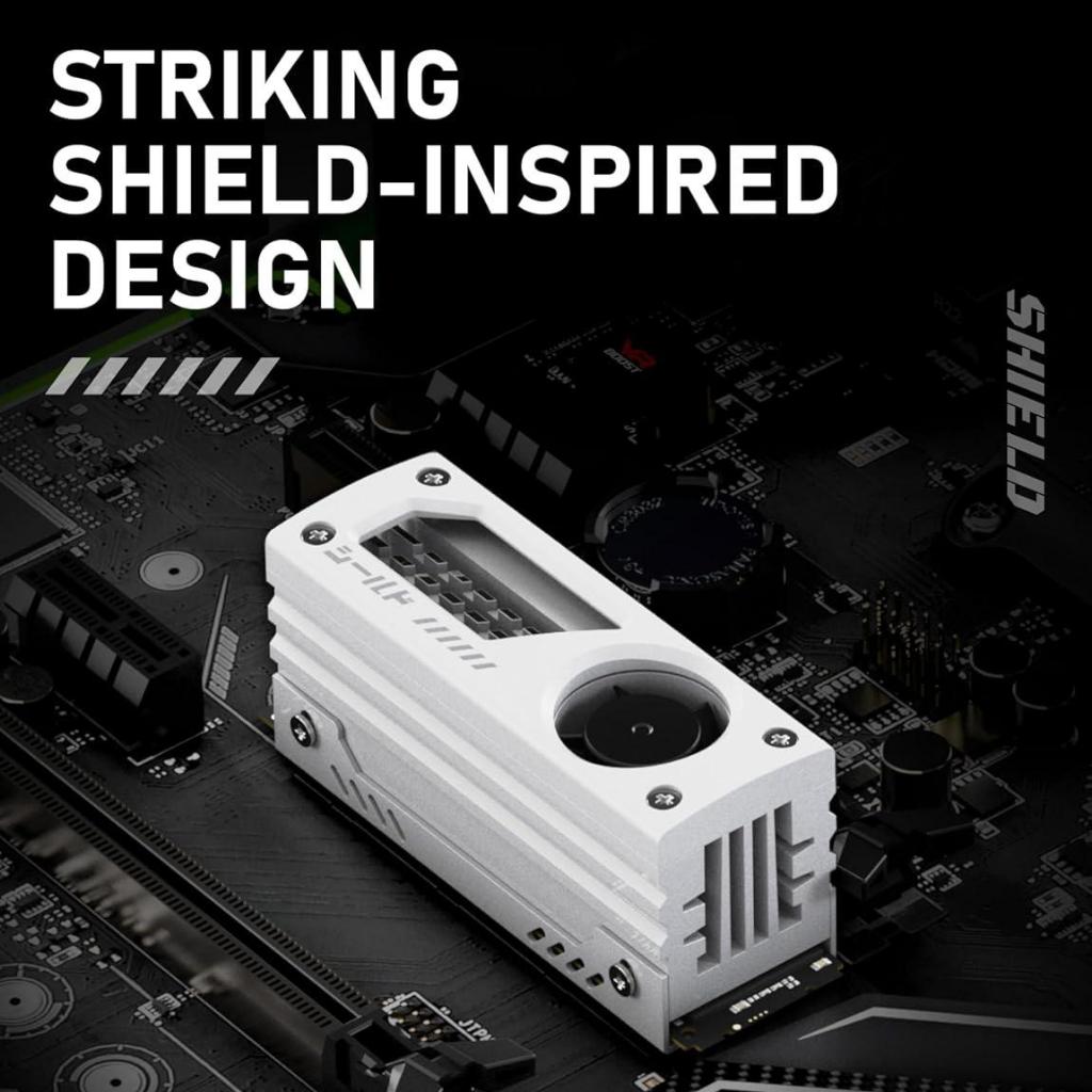 Jual EZDIY SHIELD WHITE M.2 NVME SSD HEATSPREADER HEATSINK COOLER ...