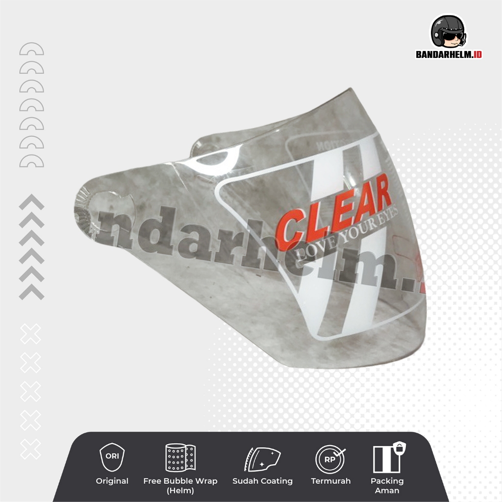 Jual Kaca Helm RN Double Visor(BUKAN HELM) | Shopee Indonesia