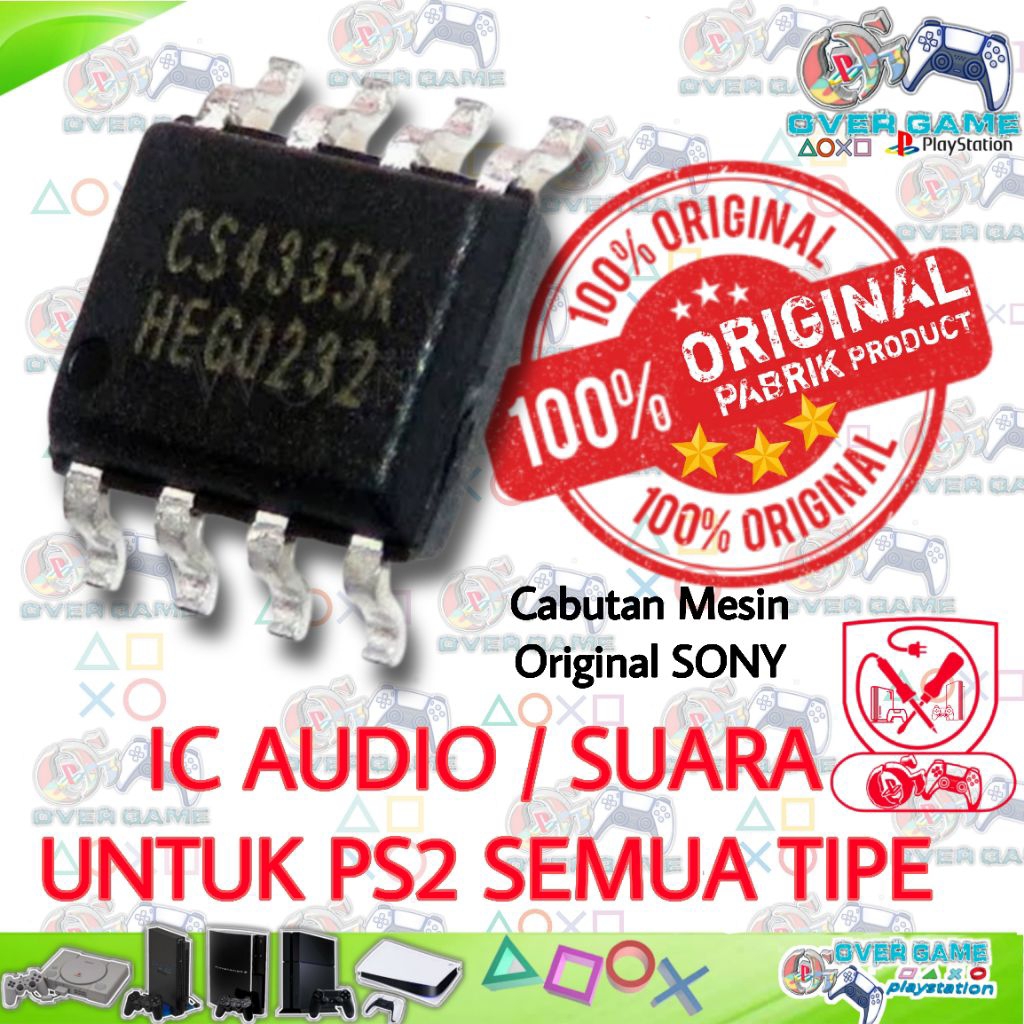 Jual IC PS2 IC AUDIO /SUARA PS2 FAT & SLIM | Shopee Indonesia
