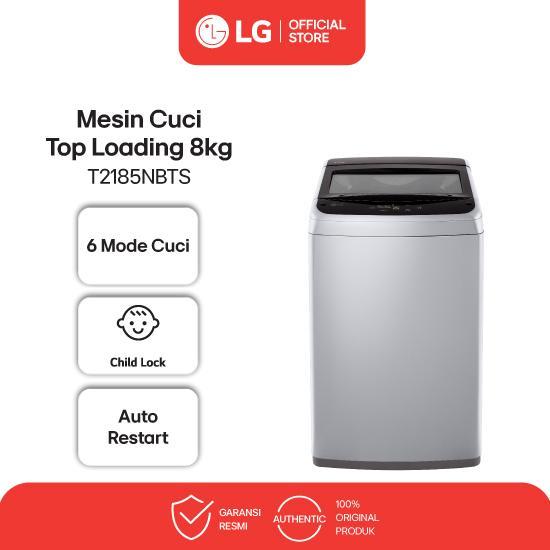 Jual MESIN CUCI TOP LOADING LG T2185NBTS T 2185 NBTS / T2185 - LG 8.5kg ...