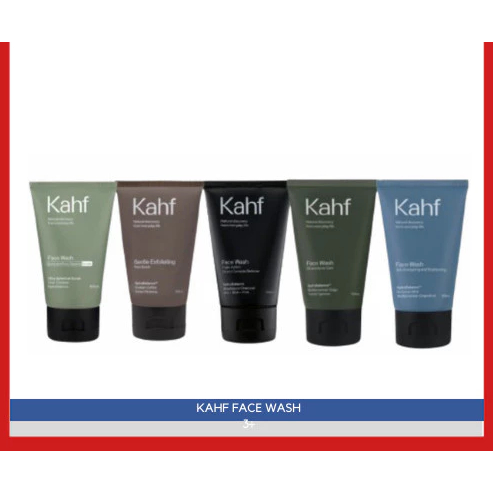 Jual KAHF Facial Wash Series-Sabun Cuci Muka Pria Kulit Cerah | Shopee ...
