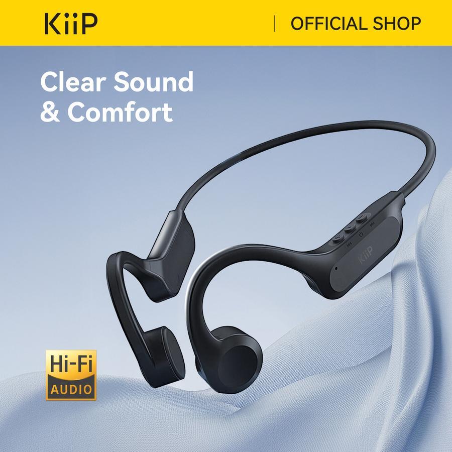 Jual KiiP Wireless DTS10 Wireless Headphone Bone Conduction Bluetooth ...