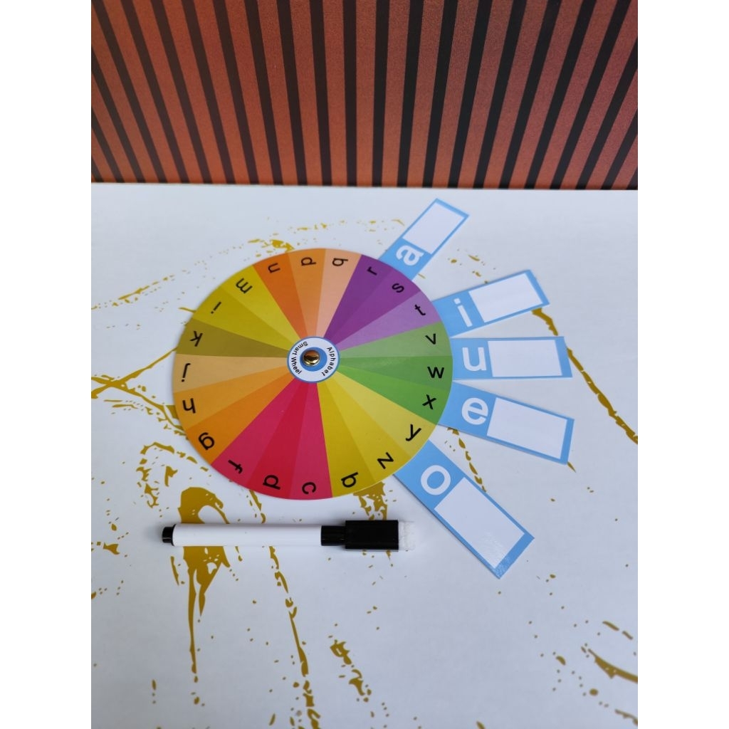 Jual Roda Baca Alfabet Mainan Edukasi Anak Untuk Belajar Mengenal dan ...