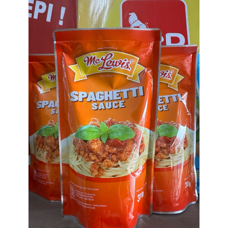 Jual mc lewis spaghetti sauce 310gr | Shopee Indonesia