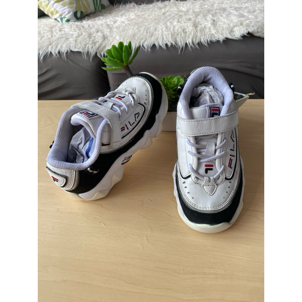 Jual prelove sepatu fila anak warna putih | Shopee Indonesia
