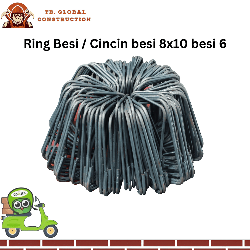 Jual Ring Besi Ukuran 8x10 Besi 6 Cincin Besi Ukuran 8x10 Besi 6 ...