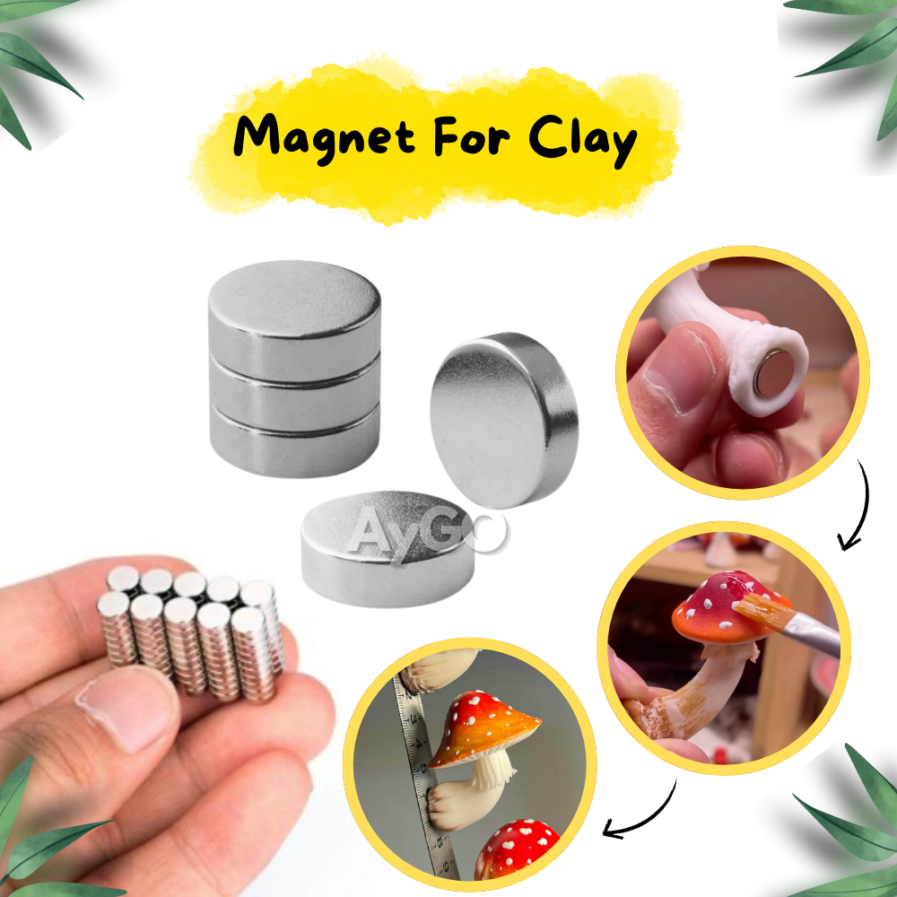 Jual Magnet For Clay / Magnet Neodymium Strong / Magnet Bulat Craft ...