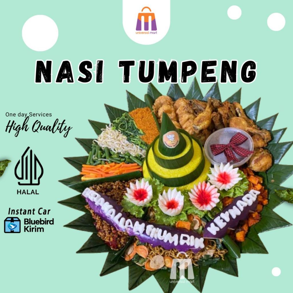 Jual NASI TUMPENG NASI KUNING 20 PORSI Tumpeng Ulang Tahun Porsi 20 | Shopee Indonesia