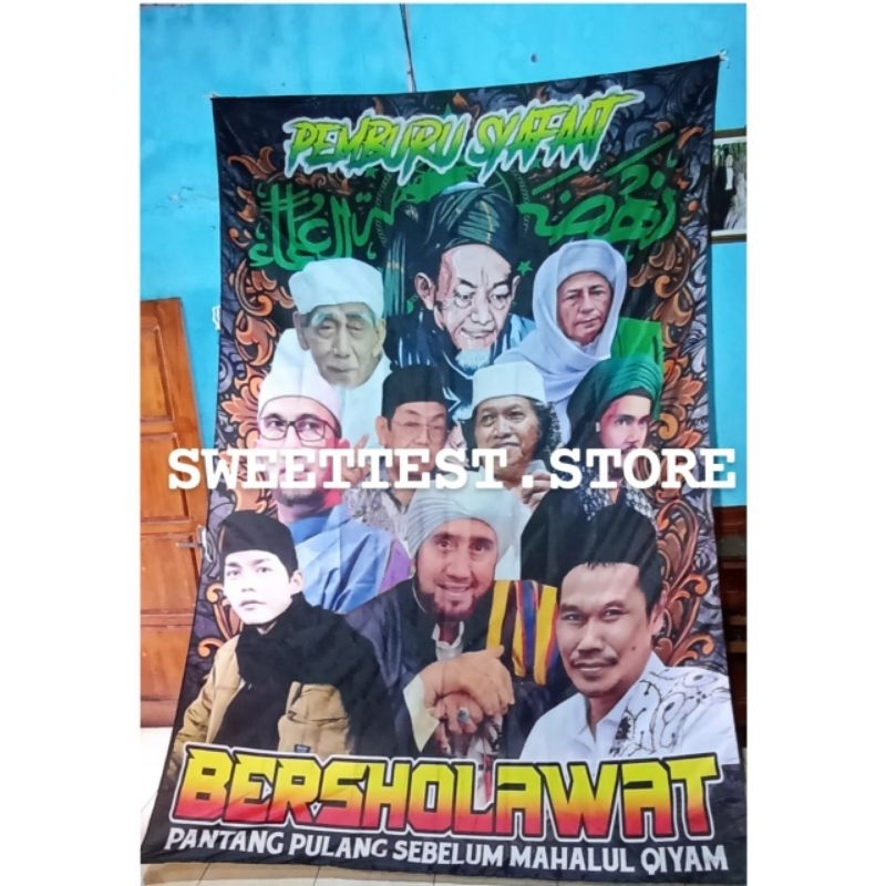 Jual READY STOK + FREE STICKER + BENDERA SYEKHERMANIA FULL PRINTING ...