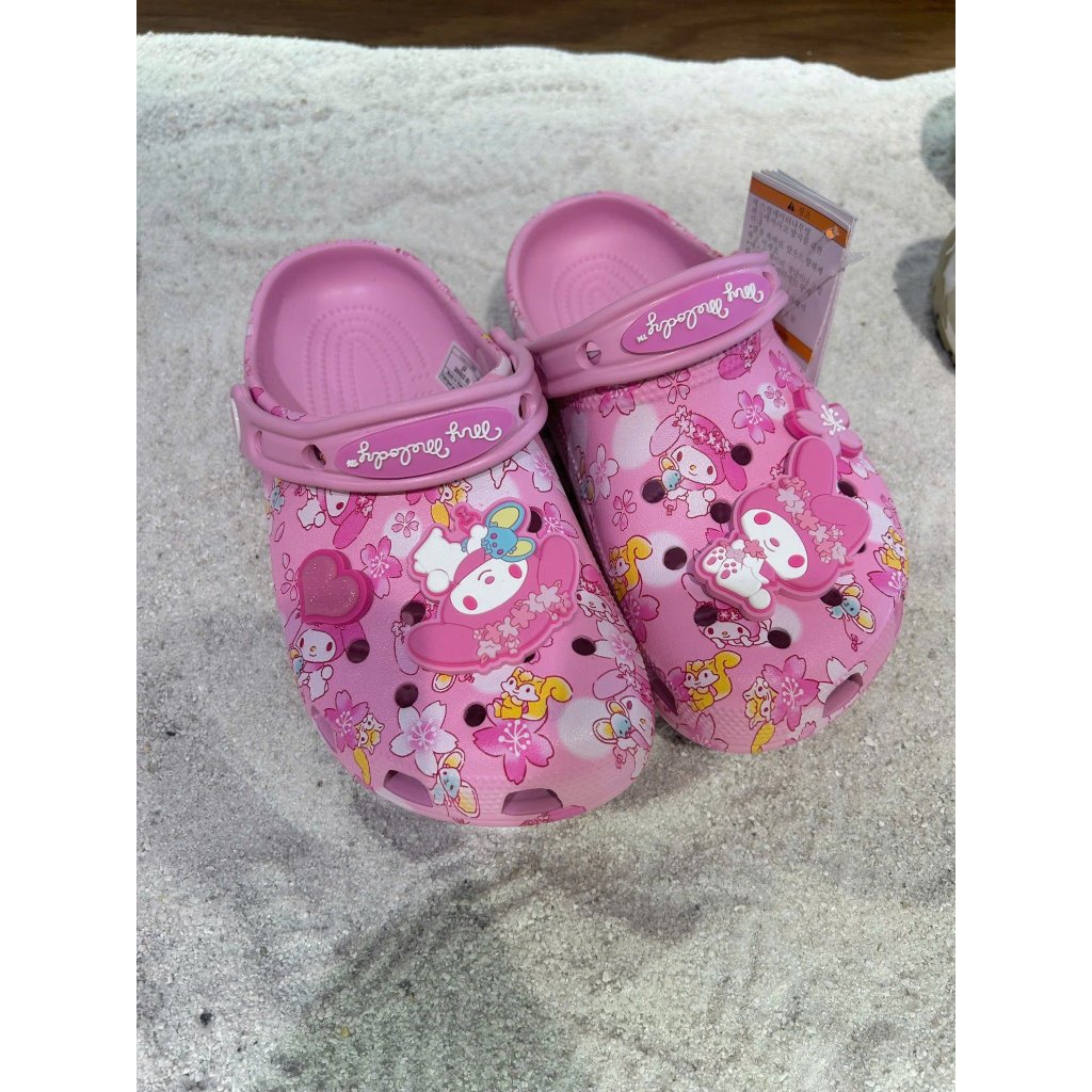 Jual TERMURAH Sendal crocs My Melody Kids Junior non LED Clogs with ...