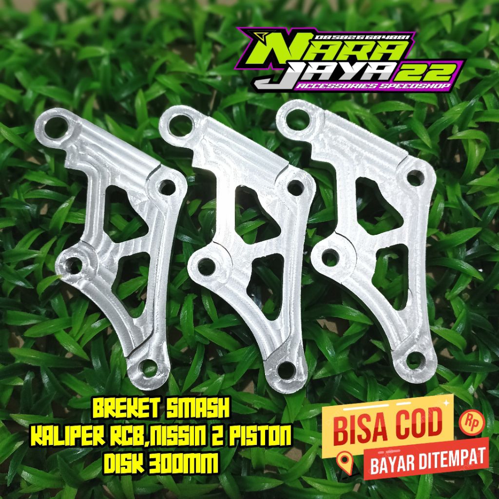 Jual Breket smash kaliper nissin RCB 2P disk 300mm (free stiker ...