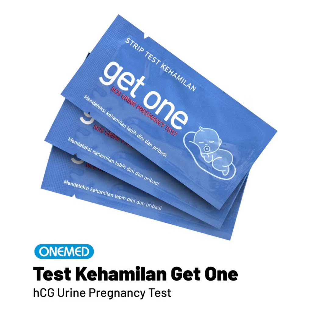 Jual GET ONE Tespek Test Pack Testpack Strip Alat Tes Kehamilan One Med ...