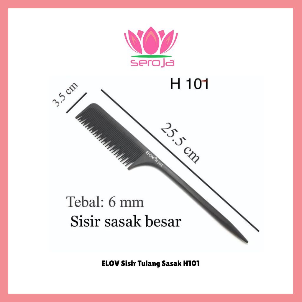 Jual 🪷 seroja 🪷 - Elov Sisir Sasak Tulang Besar H101 | Shopee Indonesia