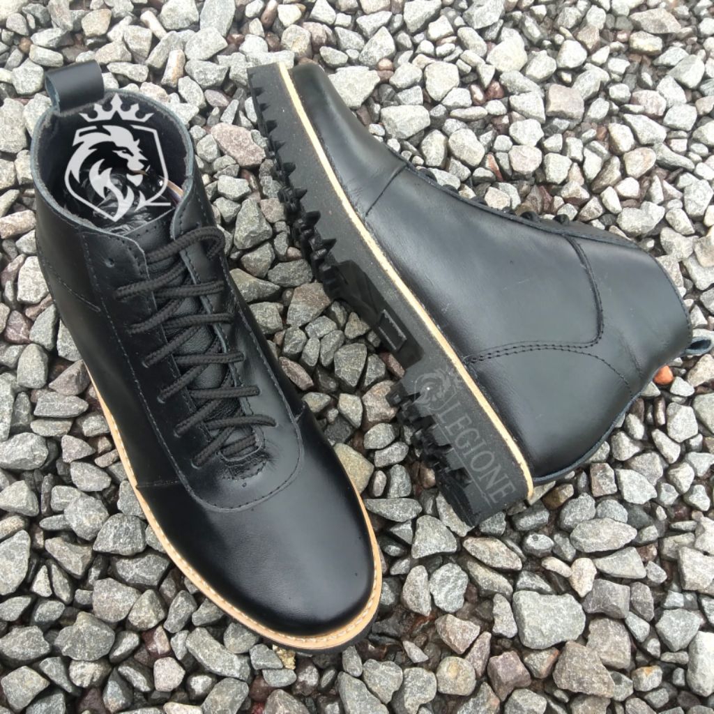 Jual LEGIONE - Sepatu boots kulit sapi asli kualitas premium | sepatu ...