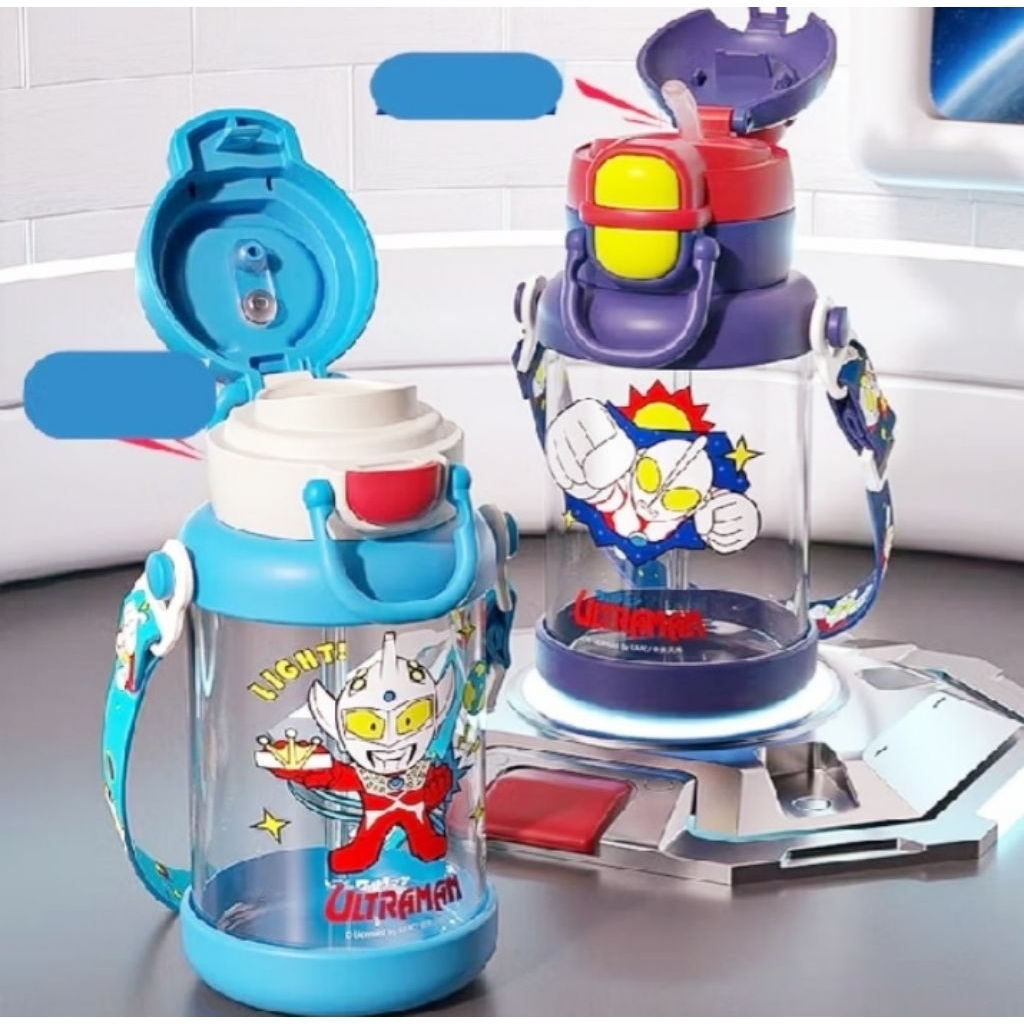 Jual botol minum karakter ultraman botol minum anak ultraman botol ...