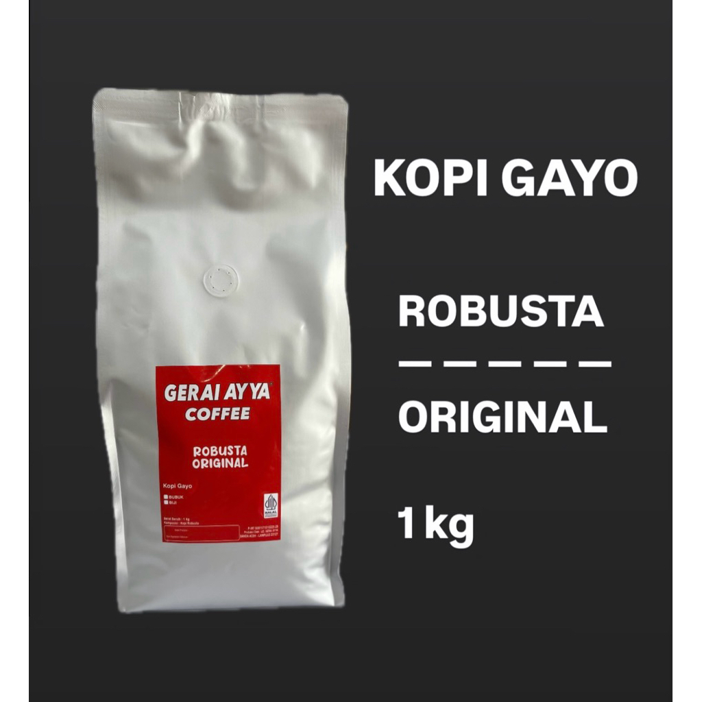 Jual KOPI ROBUSTA GAYO ORIGINAL 1 kg | Shopee Indonesia