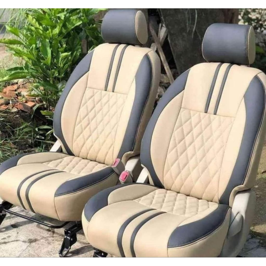 Jual PROMO !!! Cover Jok Mobil Rush 2012-2016 Full Set Tiga baris jok ...