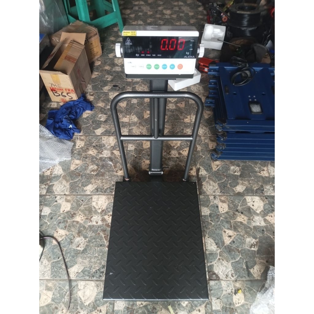 Jual timbangan duduk digital merk alexa kapasitas 100kg-300kg size ...