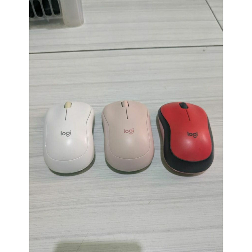 Jual Mouse wireless L0g1tech M220 M221 Silent Touch 100% Original-Second | Shopee Indonesia