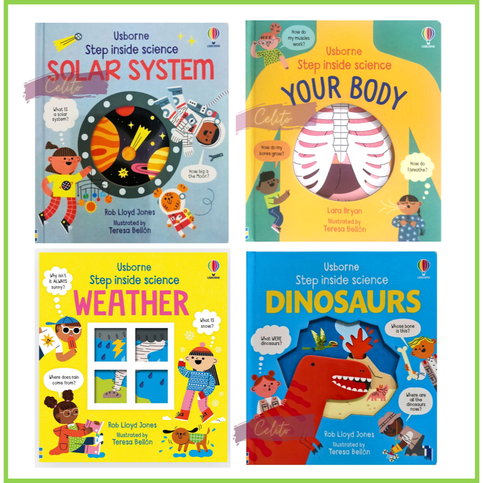 Jual [Celito] Usborn3 Step Inside Science Series - Buku Import Hard ...