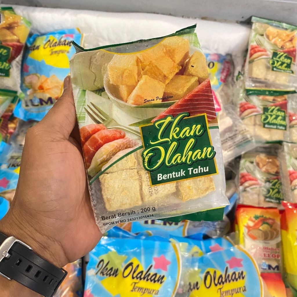 Jual ILM - OLAHAN IKAN BENTUK TAHU 200 GR | Shopee Indonesia