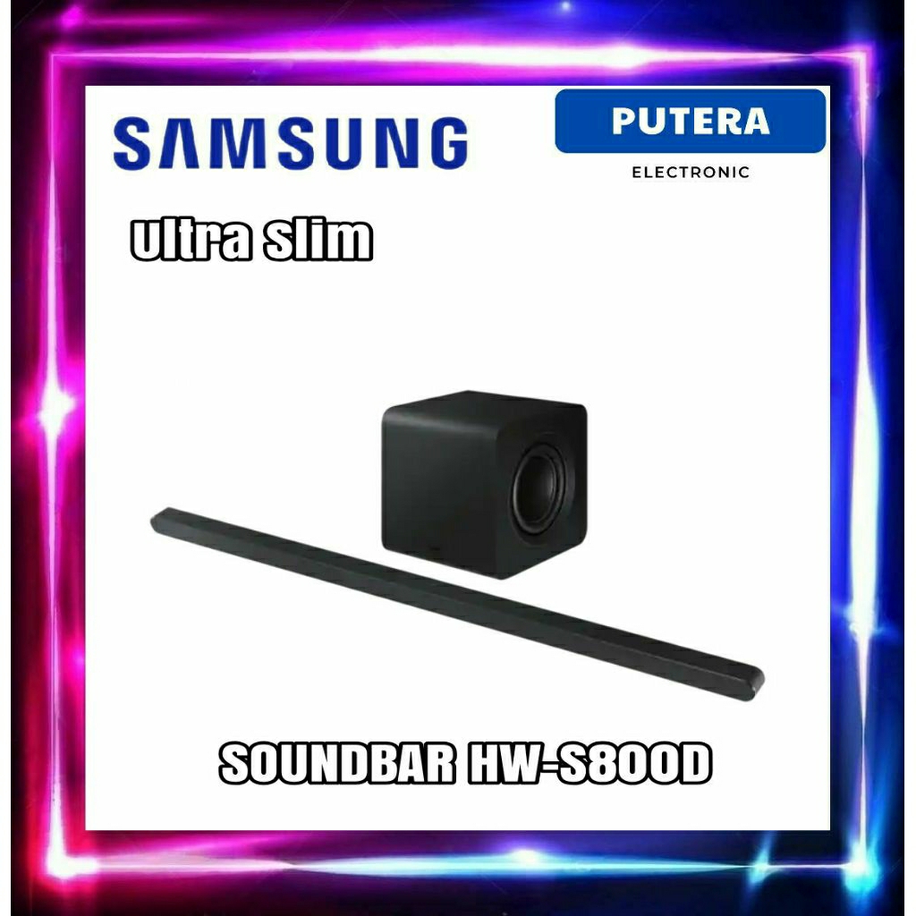 Jual SAMSUNG HW-S800D SOUNDBAR Ultra Slim 3.1.2 Ch HWS800D Wireless ...