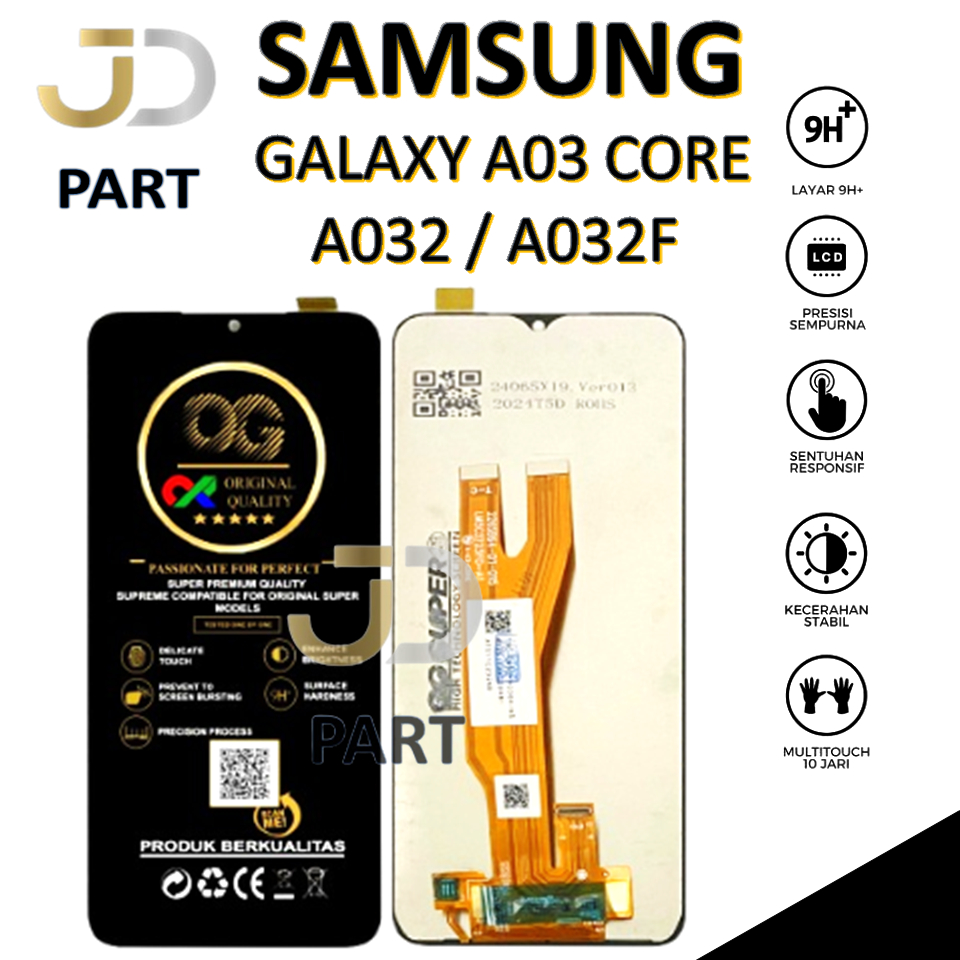 Jual LCD TOUCHSCREEN SAMSUNG GALAXY A03 CORE / A032 / A032F COMPLETE ORIGINAL 1 SET | Shopee ...