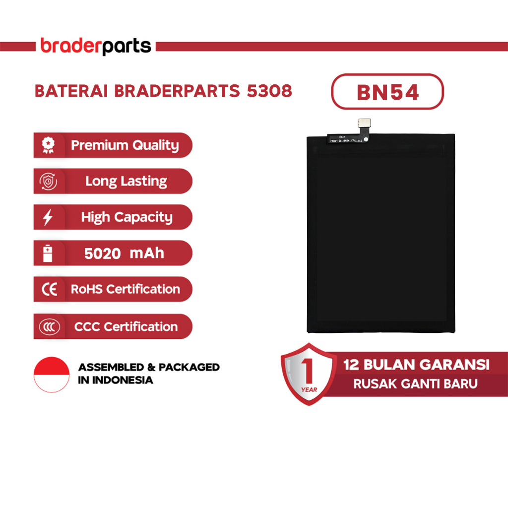 Jual Baterai Compatible for Xiaomi Redmi 9 / Redmi Note 9 BN54 | Shopee ...