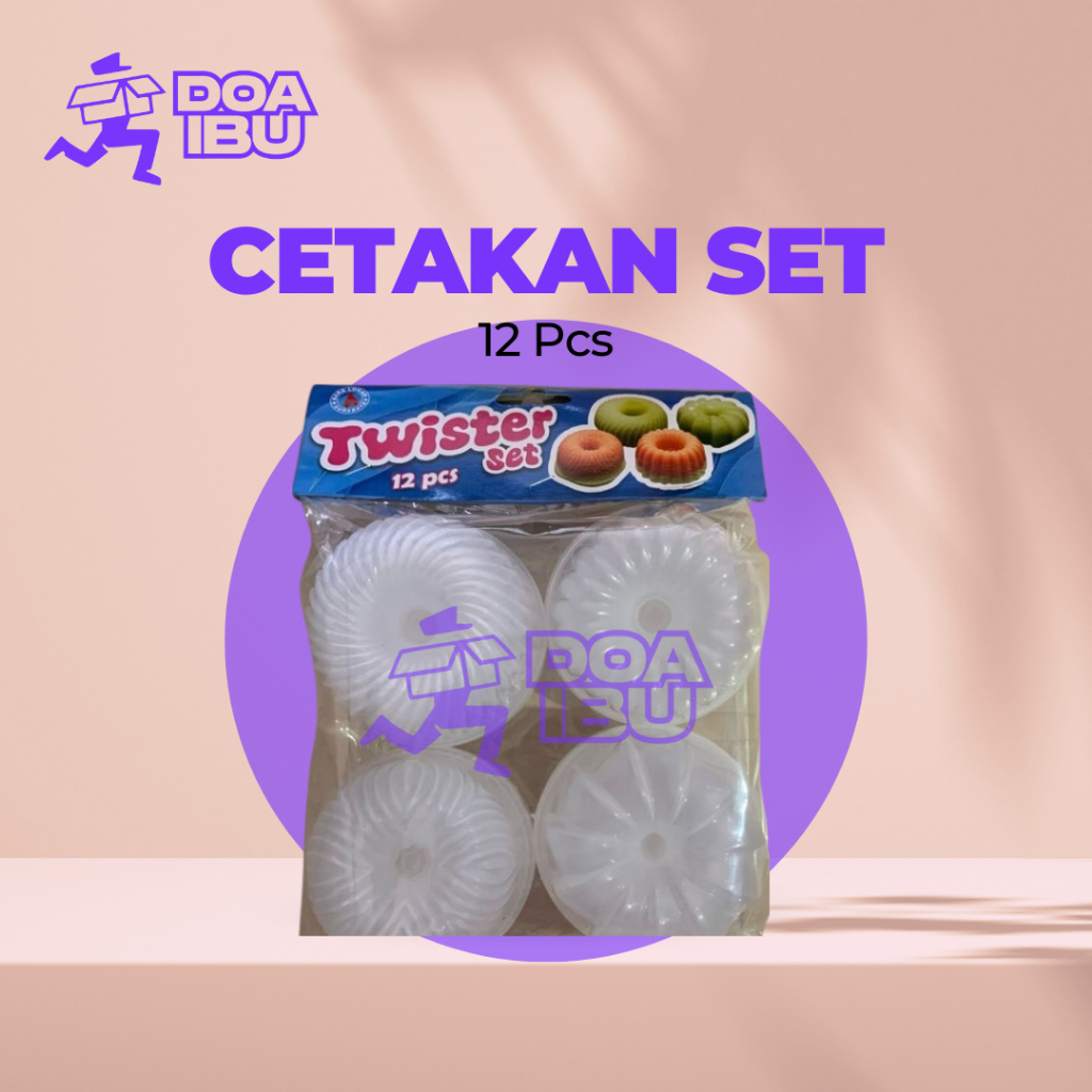 Jual putu ayu cetakan viral / cetakan pudding ter murah / cetakan agar ...