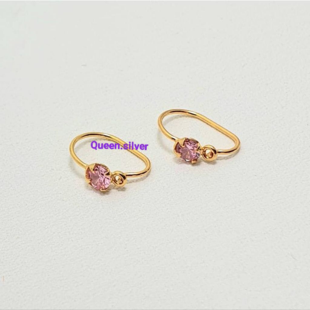 Jual ANTING KENIP BAYI PERAK 925 LAPIS MAS | Shopee Indonesia